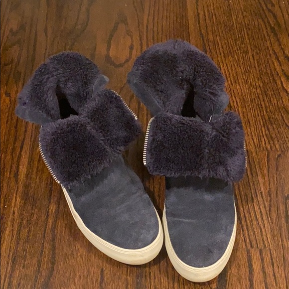 J Slides | Shoes | Jslide Fur Sneakers | Poshmark